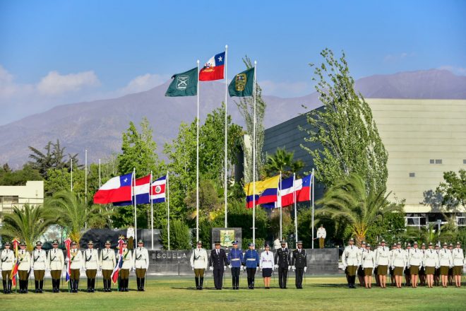 Graduación de Oficiales de Carabineros de Chile y Becarios extranjeros ...